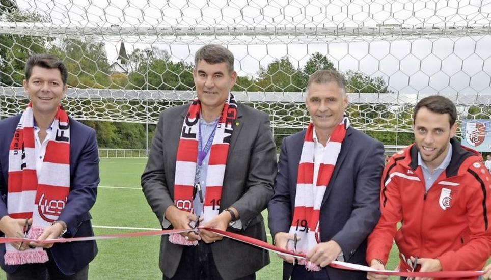 Rückblick: Als die Kicker des FC Büsingen Eine neue Bleibe bekamen ...